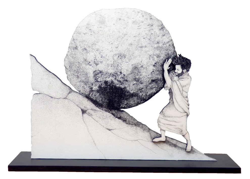 Sisyphus Drawing